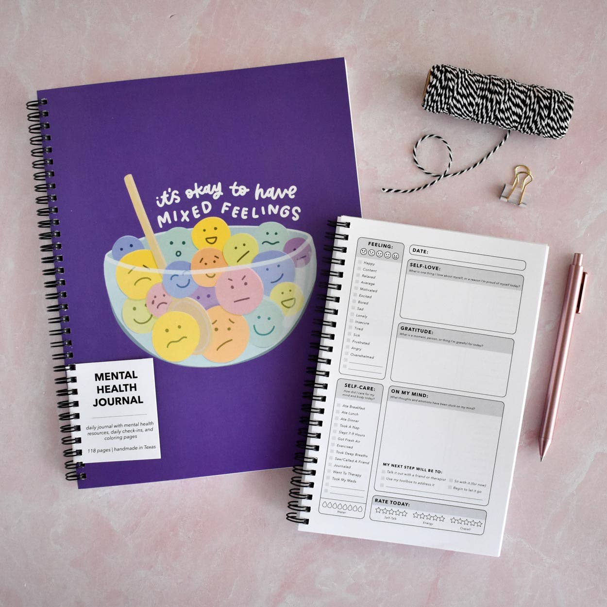 Mixed Feelings Mental Health Journal – Funktified
